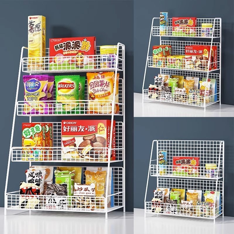 【90% Positive Rate】Desktop Snack Storage Rack Living Room Table Storage ...