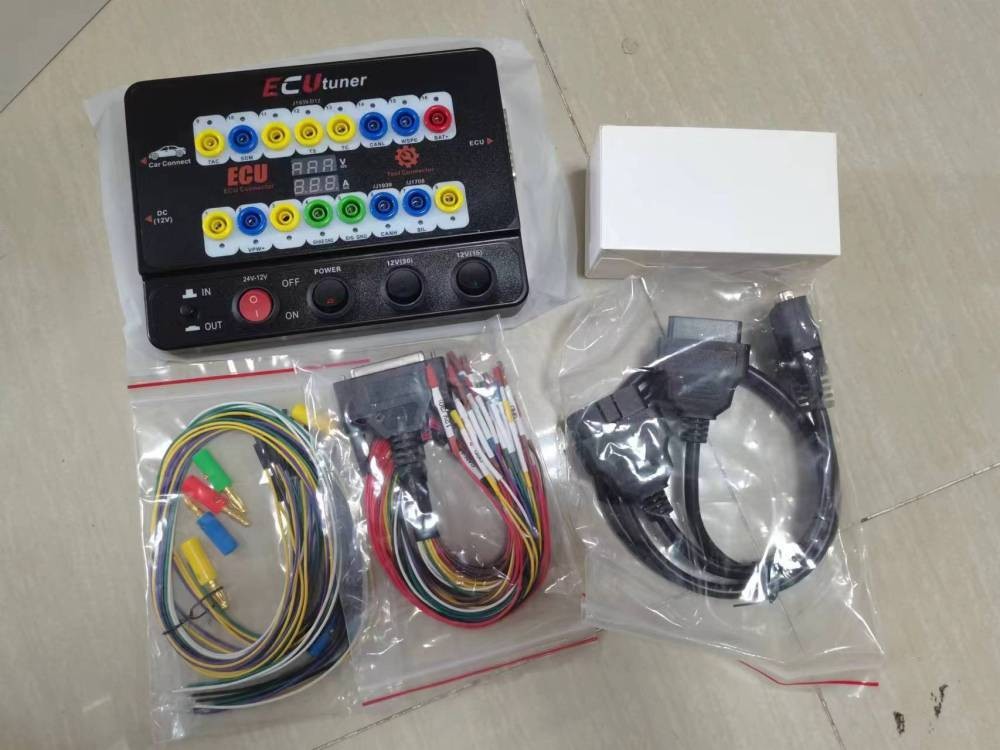 GT100 AUTO TOOLS Break Out Box ECU Connector OBDII 16PIN Protocol ...