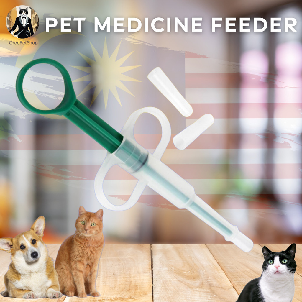 Pet Medicine Feeder for Cats Feeding Medicine Tablets Liquid Water ...