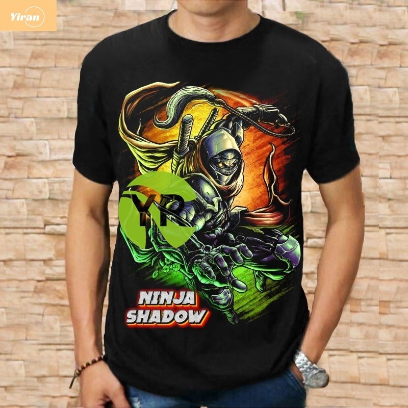 Yr KAOS DEWASA PRIA DISTRO MOTIF NINJA BAJU KEREN LENGAN PENDEK TERBARU ...