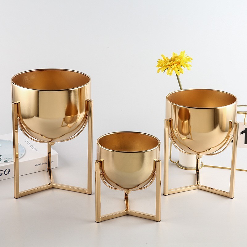 Gold Vase Roman Flora Home Hari Raya Decoration 2024 Flower Pot Pasu ...