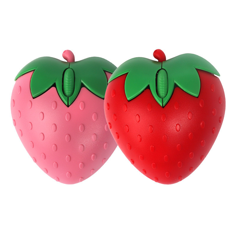 Creative Strawberry Wireless Mouse 2.4G+Bluetooth Dual Mode Battery ...