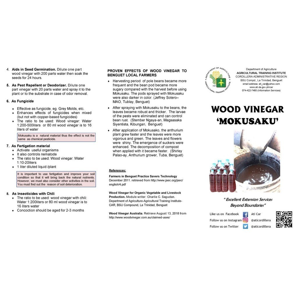 Cuka Kayu Bakau Kuala Sepetang Kawalan Penyakit & Perosak Organic Wood ...