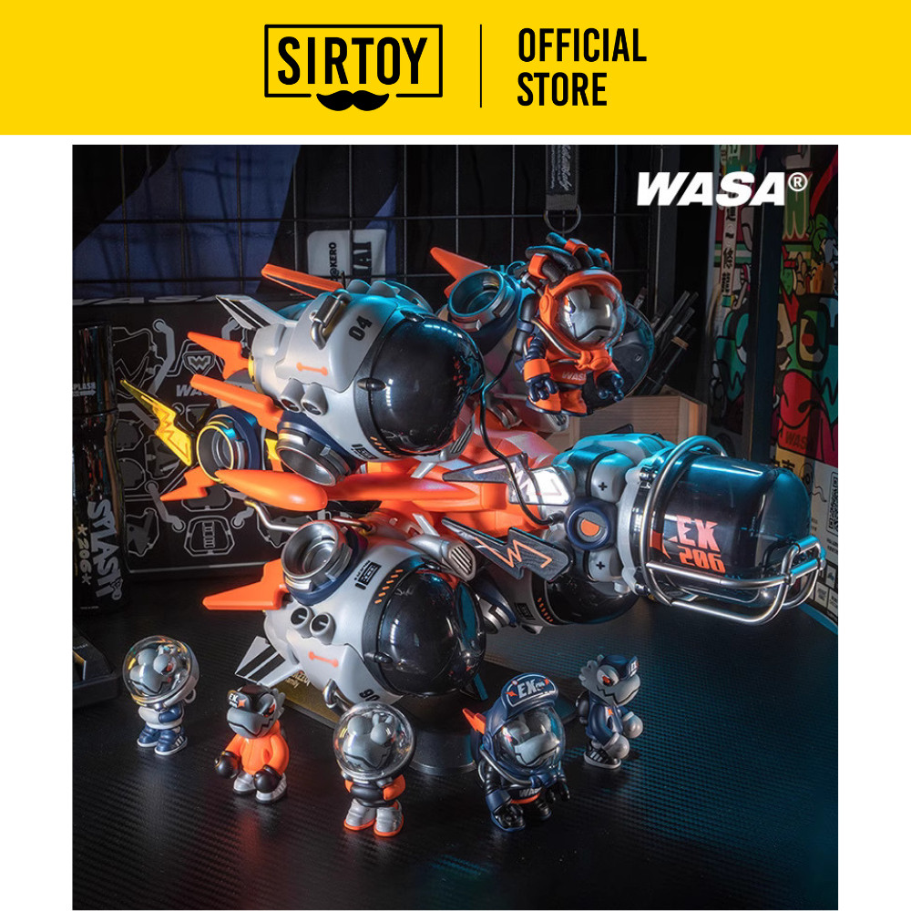 Lam Toys Wazzup Baby Chameleon 10th Series - Explore 206 Blind Box ...