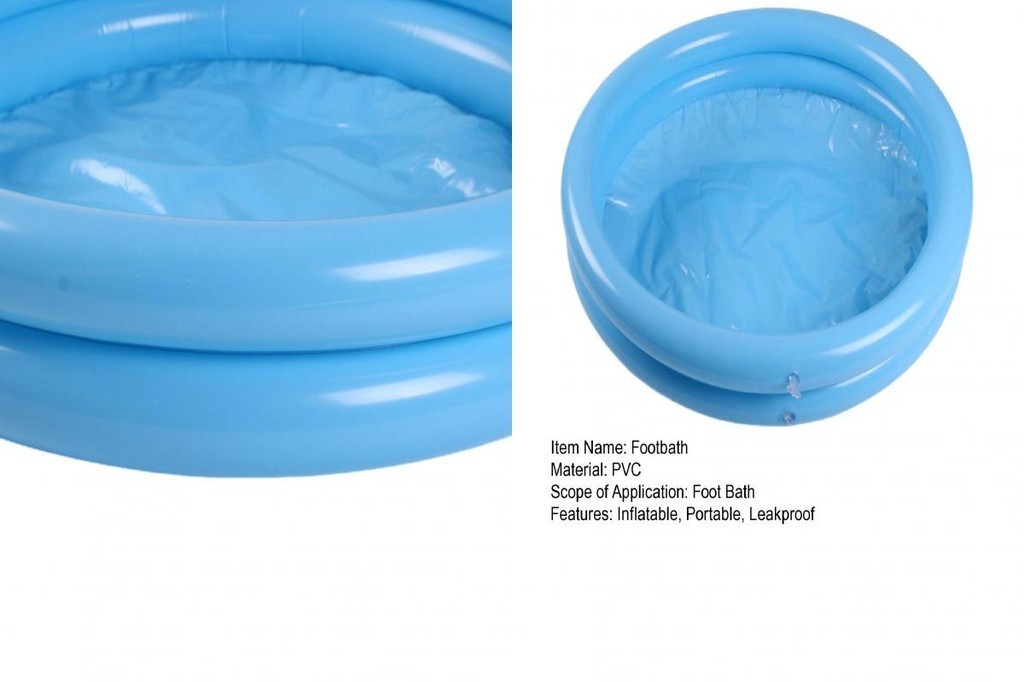 moreorders| Inflatable Footbath Camping Foot Soak Basin Portable ...