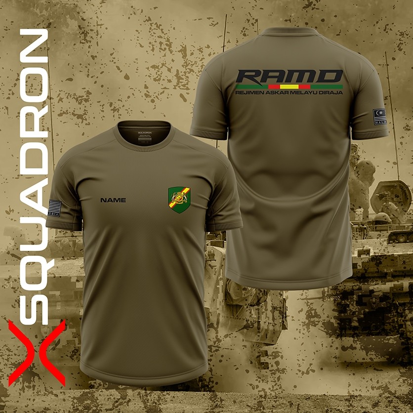 RAMD Taat Setia V2 Inner Microfiber T-shirt Askar | Shopee Malaysia