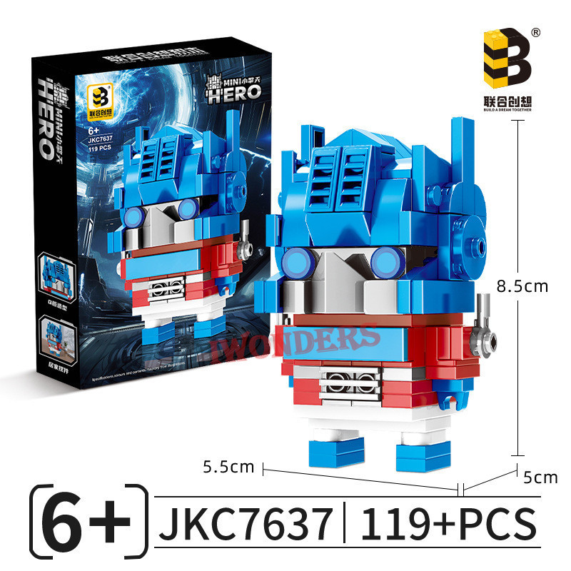 46 Style Kids Creative 3D Building Blocks Toy Robots, Aircraft ...