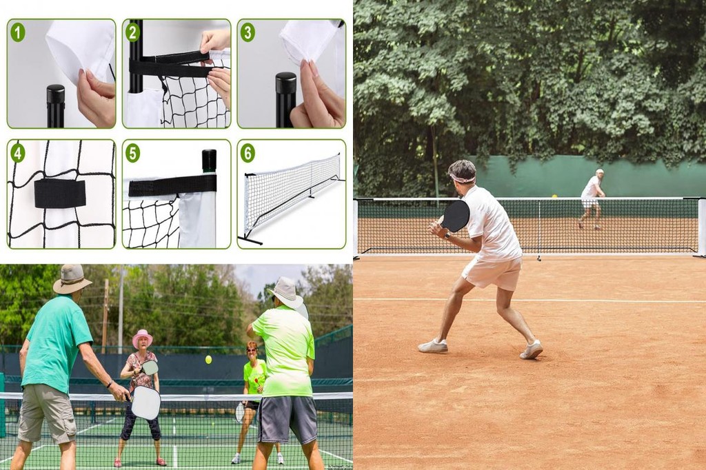 keyloggerok| Peak Ball Net System Sports Net Portable Pickleball Net ...