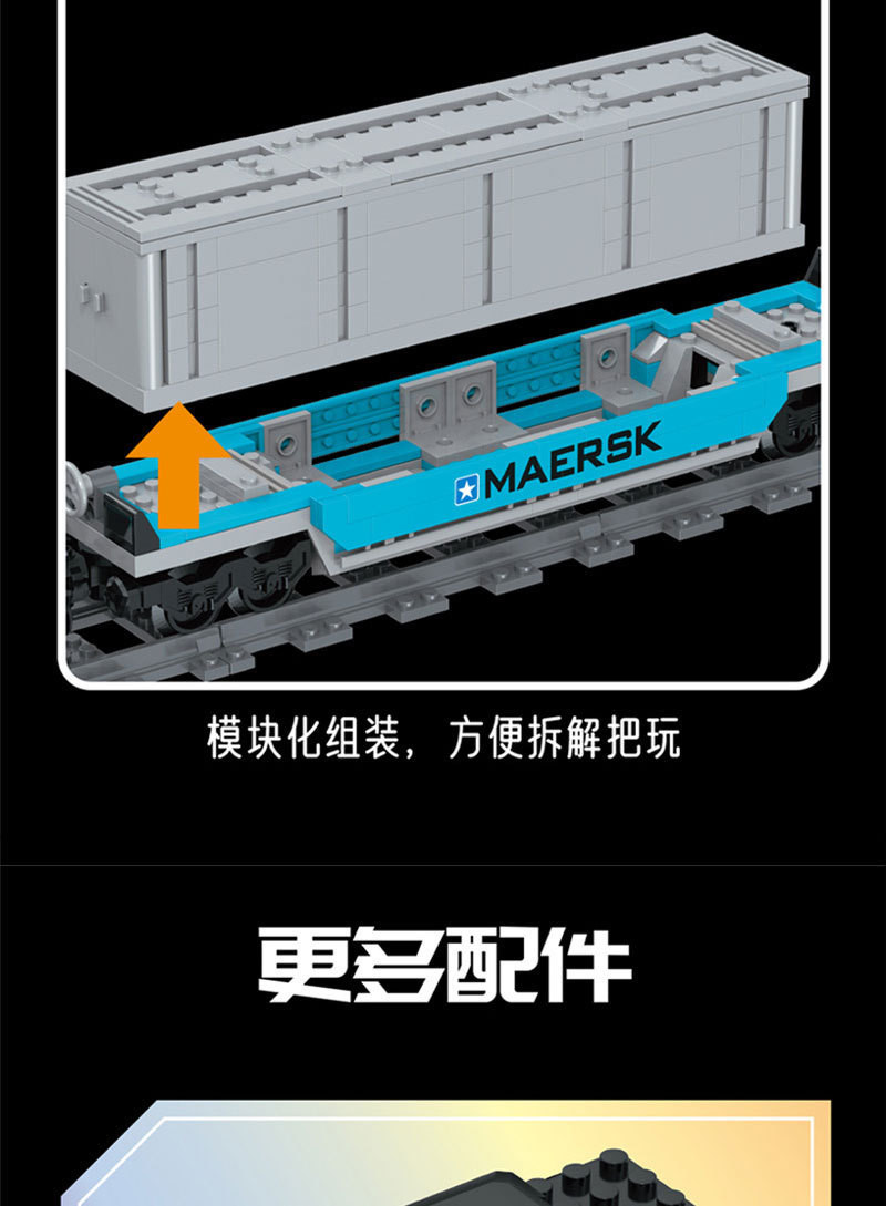 【Ready Stock】 city train toys sluban train track duplo wooden train set ...