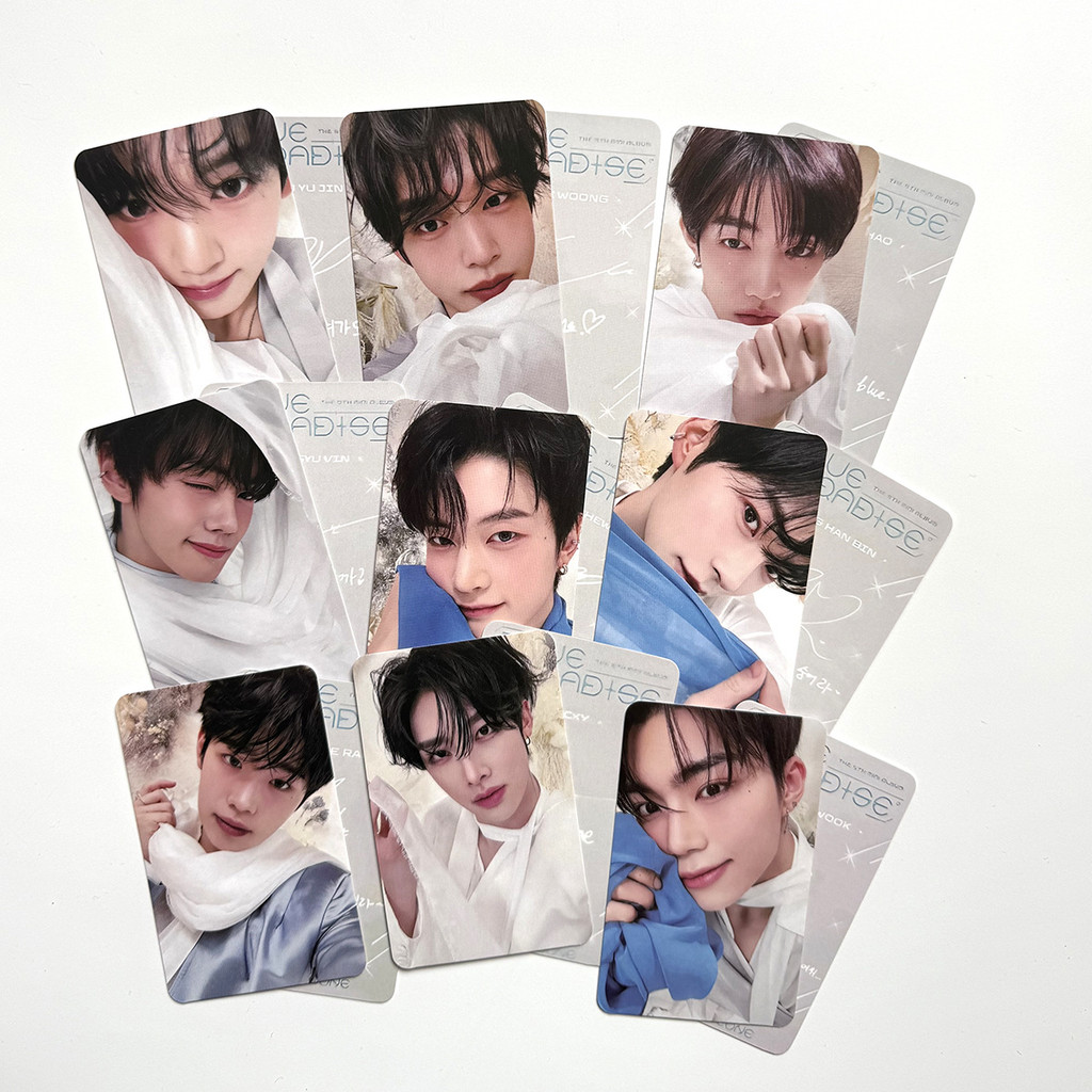 Kpop Idol ZEROBASEONE ZB1 BLUE PARADISE Album Photocards | Shopee Malaysia