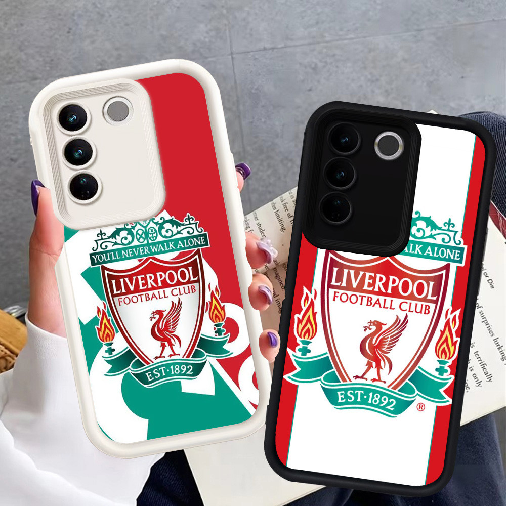 HITAM PUTIH J-35 L-liverpool football fc Black White soft silicone ...