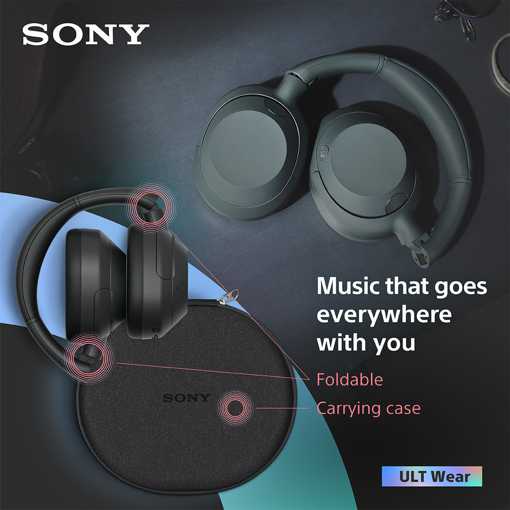 Sony WH-ULT900N ULT WEAR Wireless Noise Cancelling Headphone | ULT POWER SOUND | Shopee Malaysia