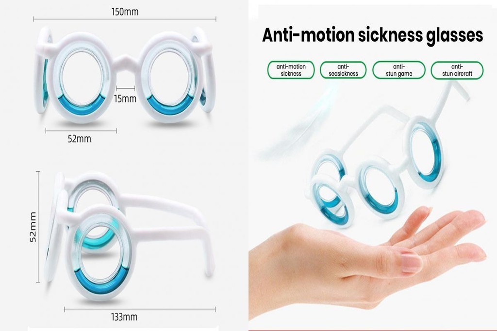 Lightweight Anti-nausea Glasses Anti-nausea Motion Sickness Glasses for ...