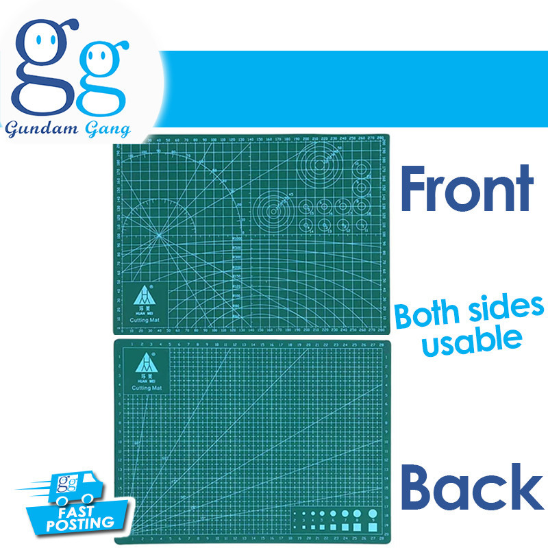A4 A5 Cutting Mat 3mm thick Gunpla Self Heal Mat [Gundam Gang] | Shopee ...