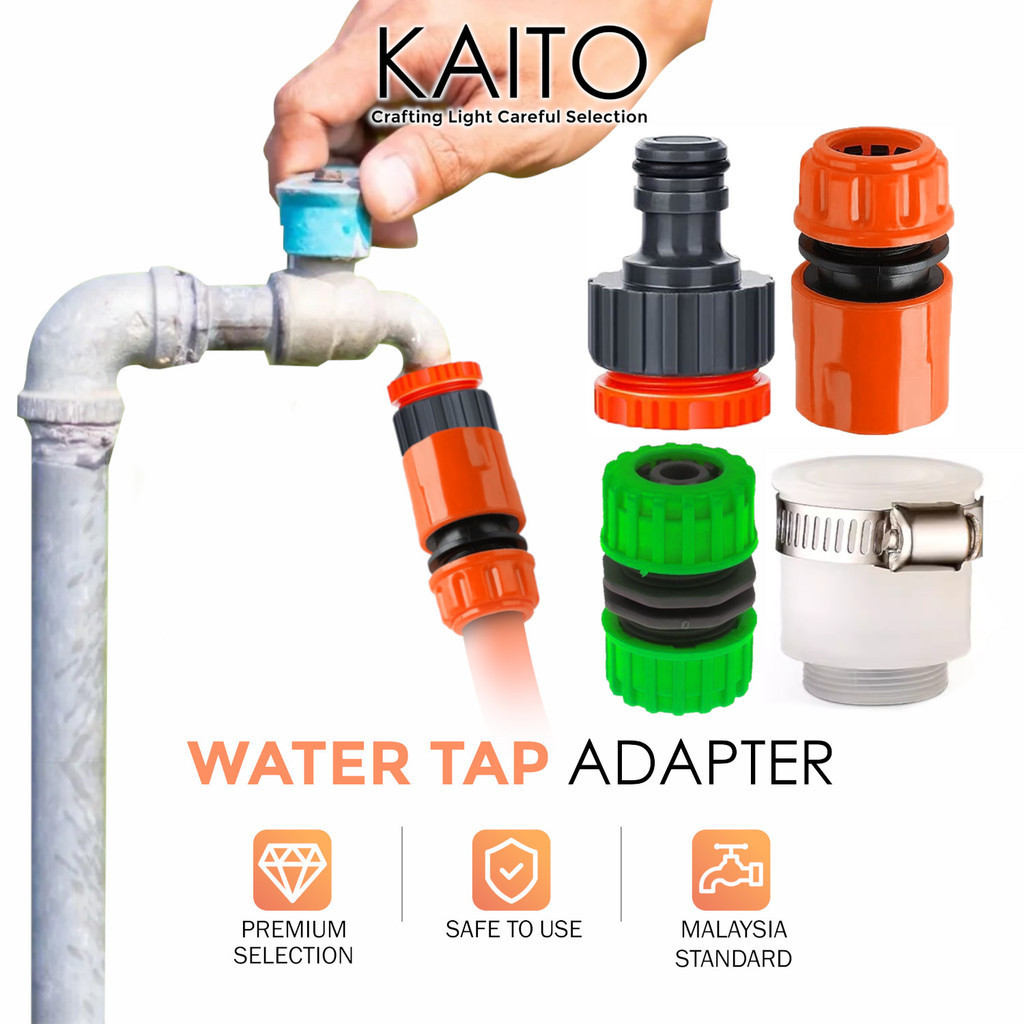 Penyambung Paip Getah Paip Air Heavy Duty Pipe Water Hose Connector ...