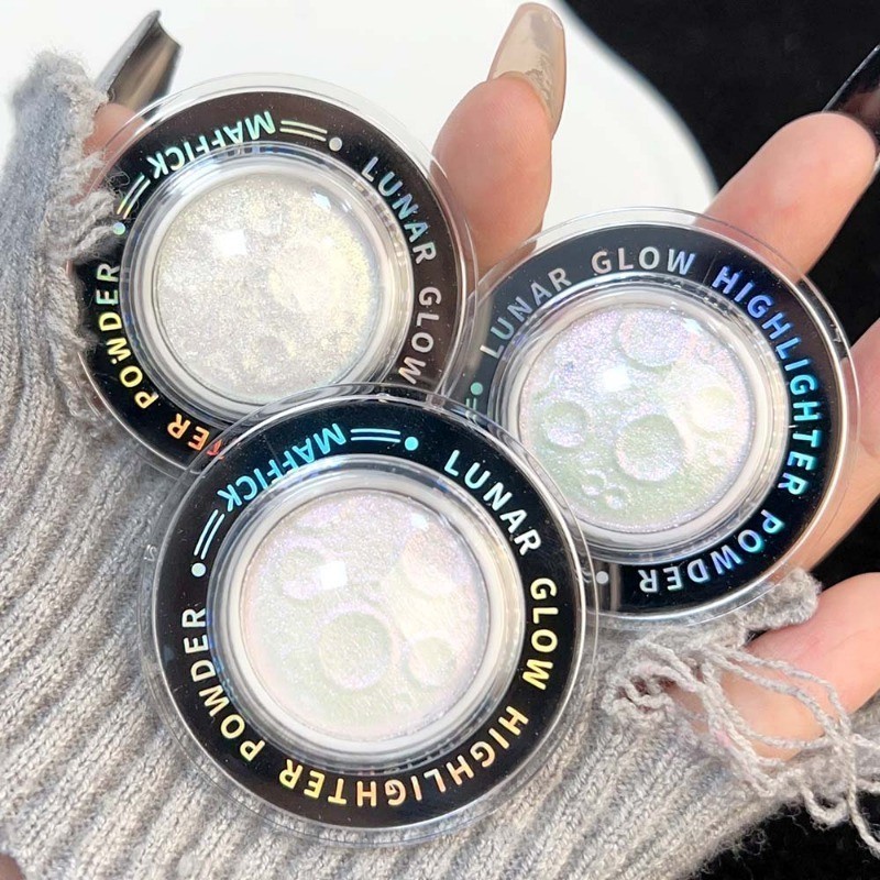 Natural Shimmer Face Body Brighten Planet Highlighter Powder ...