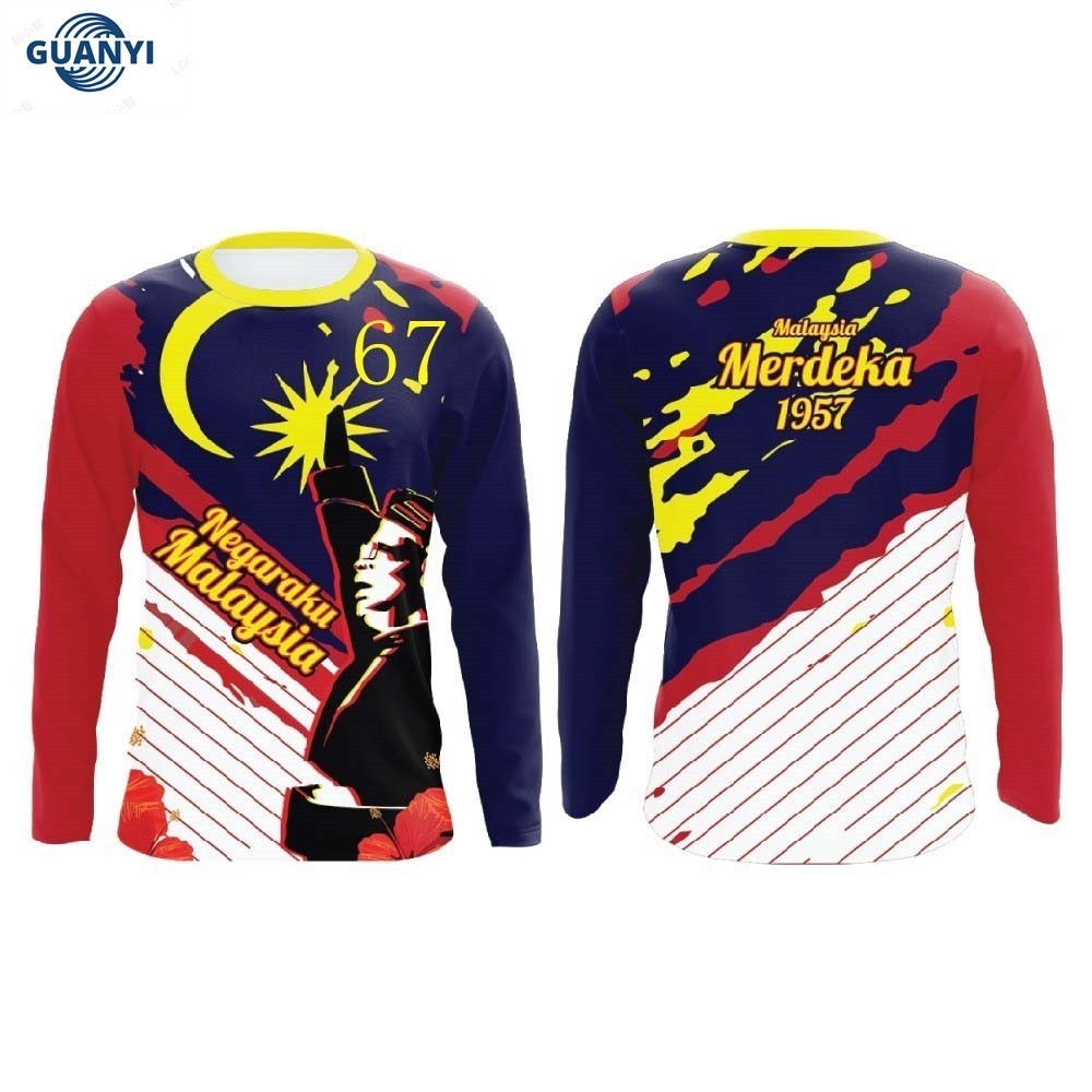 Malaysia 67th Merdeka 2024 Design Sublimation Jersey (guanyi) | Shopee ...