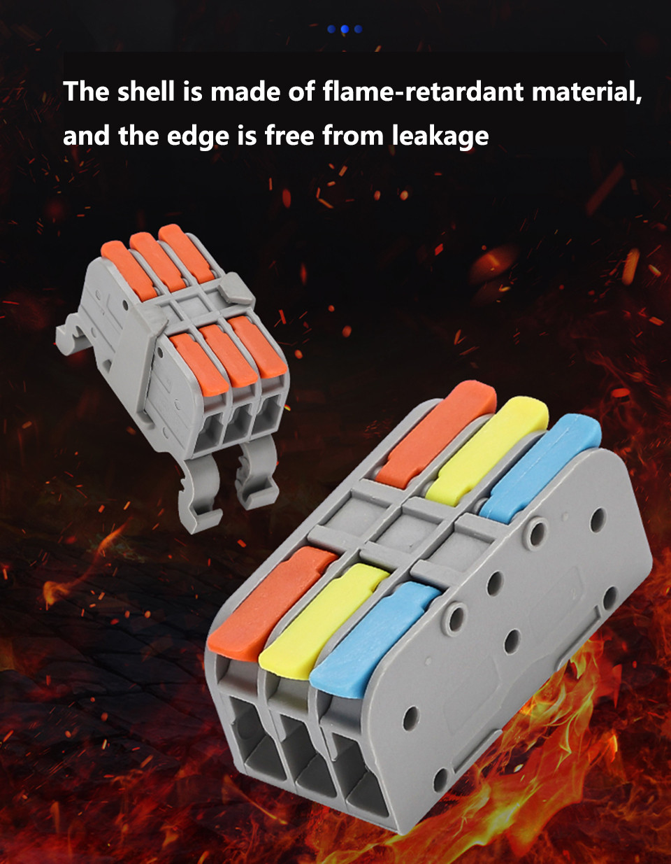 Wire Connectors Docking Cable Conectors Mini Fast Universal Wiring ...