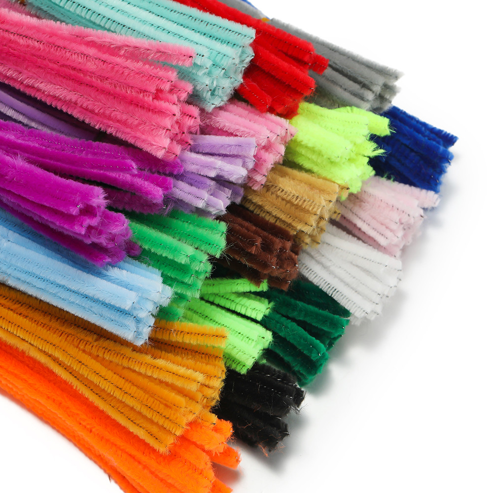 St.kunkka 50 Pcs Twist Stick Colourful Chenille Stems Dawai Jong Dawai ...