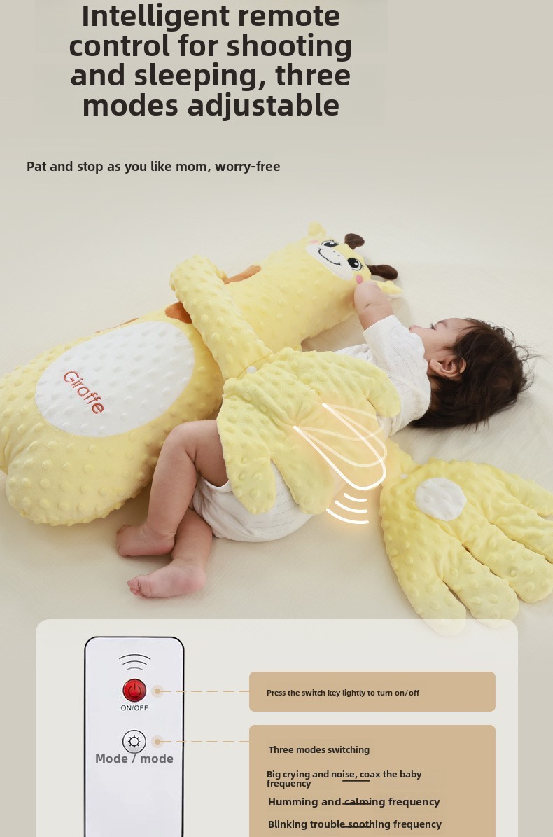 Baby Patter for Sleep, Plush Toy Patting Hand for Baby Sleep, Automatic ...