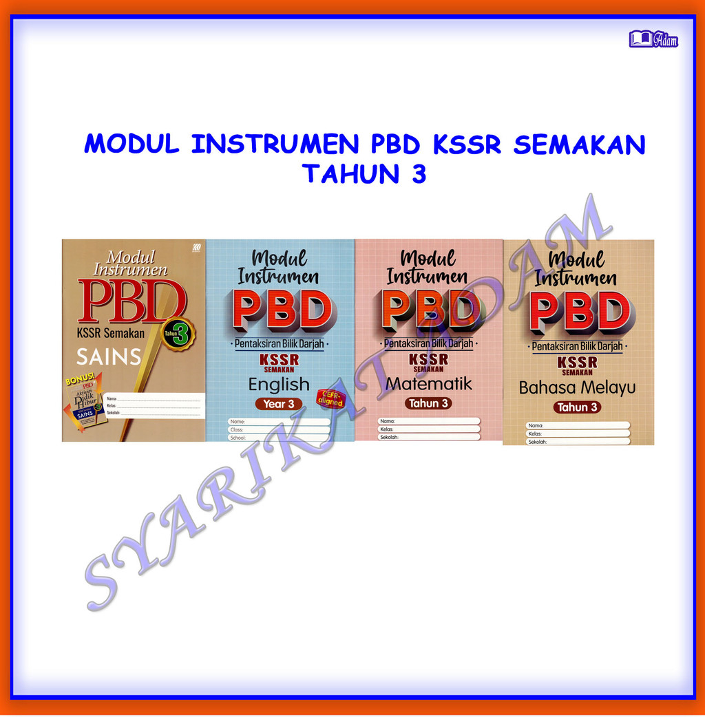 [ADM] MODUL INSTRUMEN PBD KSSR TAHUN 3 | Shopee Malaysia