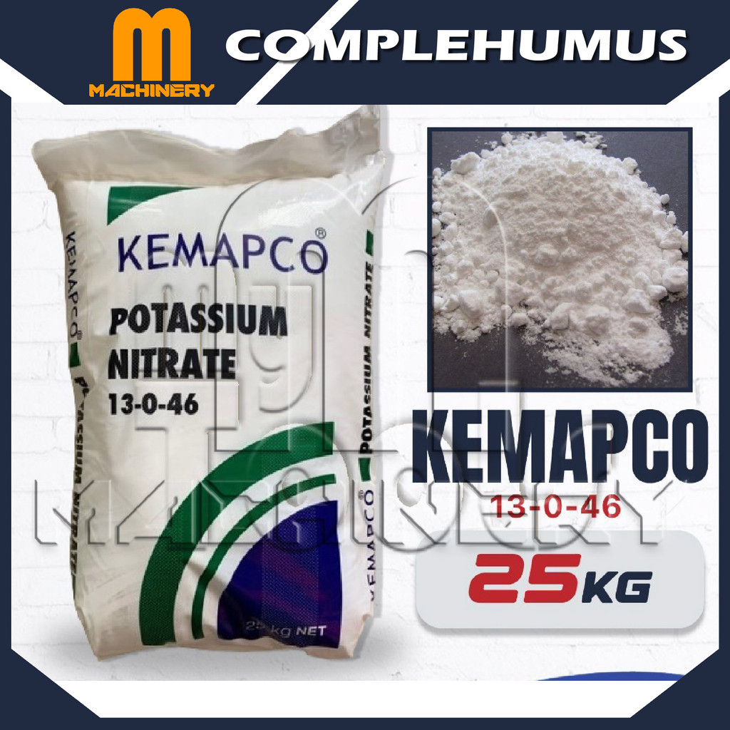 (FULL BAG) M.Machinery KEMAPCO 25kg Potassium Nitrate 13-0-46 (PN) | Macro Nutrients ...