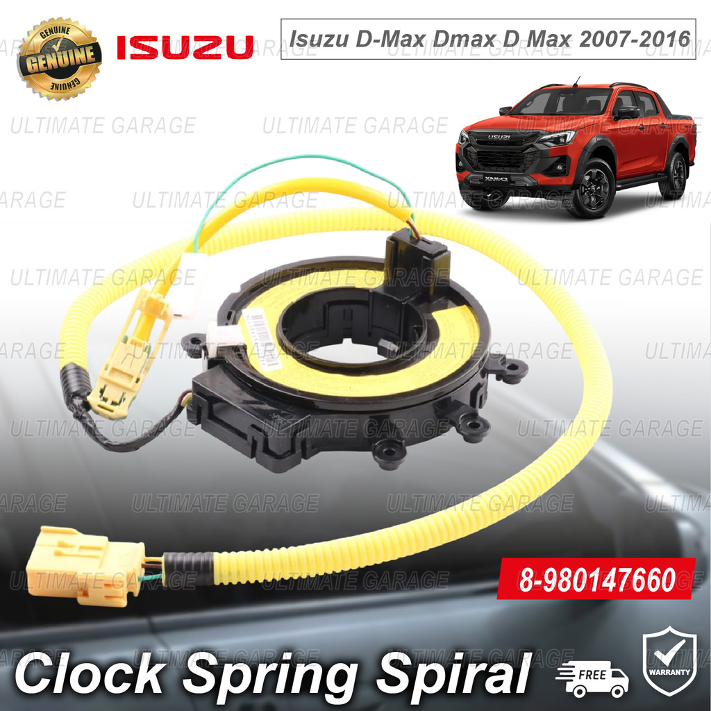 Isuzu D-Max Dmax D Max 2007-2016 Mazda Clock Spring Spiral Cable ...