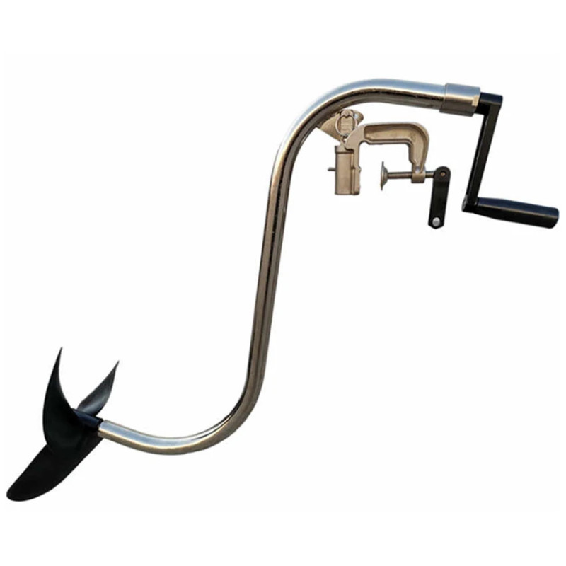Hand Cranked Thruster Hand-push Oar Boat Inflatable Boat Manual ...