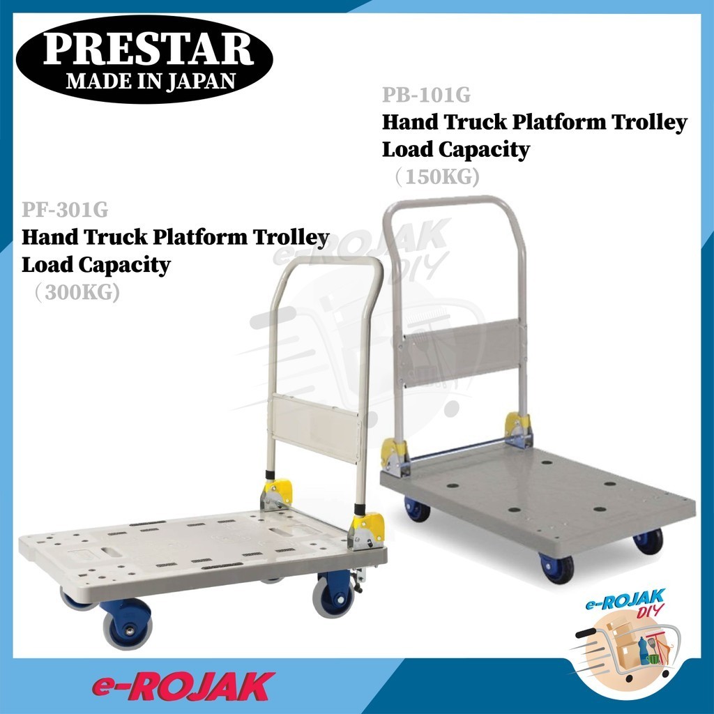 Prestar Fibre Platform Trolley Foldable Trolley Cart 可折叠手推车 150KG/300KG ...