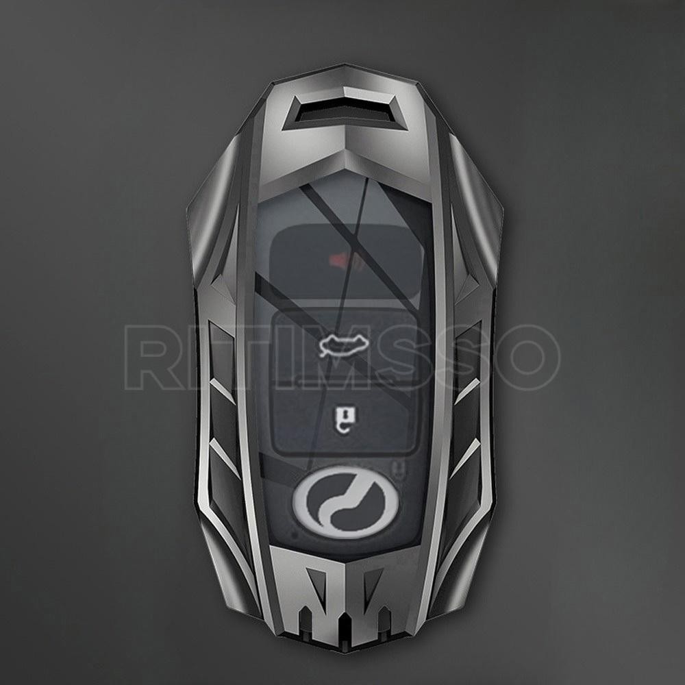 Alloy Remote Car Key Cover Case Fit for Perodua Ativa / Alza Axia 2023 ...