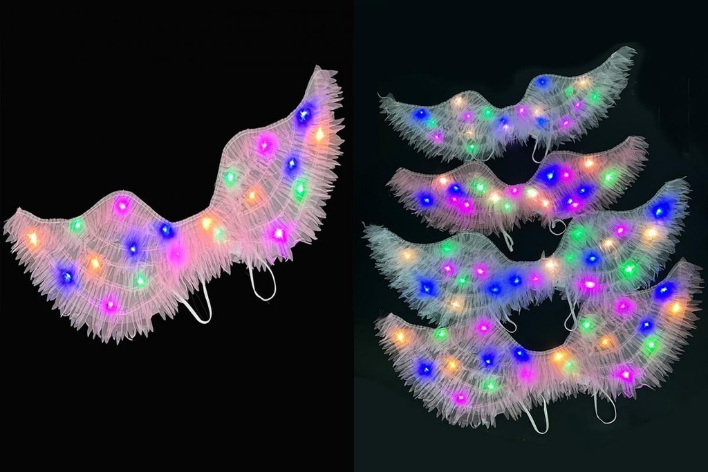 Dj Led Angel Wing Kids Angel Wing Colorful Led Light Up Angel Wings for ...