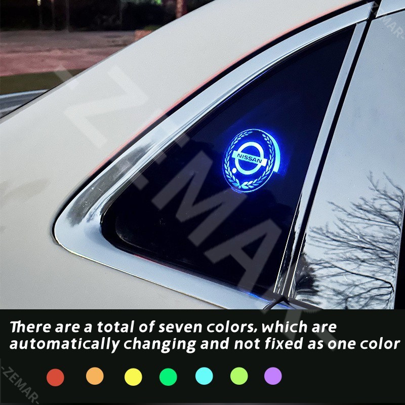 Universal Toyota Car Triangle Window LED Decorate Light Car Rear Window ...