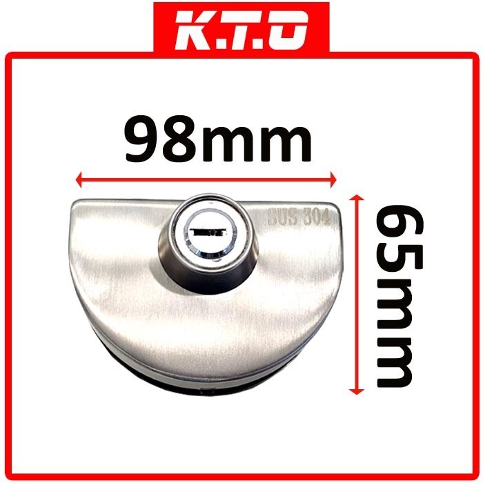 Double Glass Door Lock Entry Gate Swing Push Sliding Double Bolts With ...