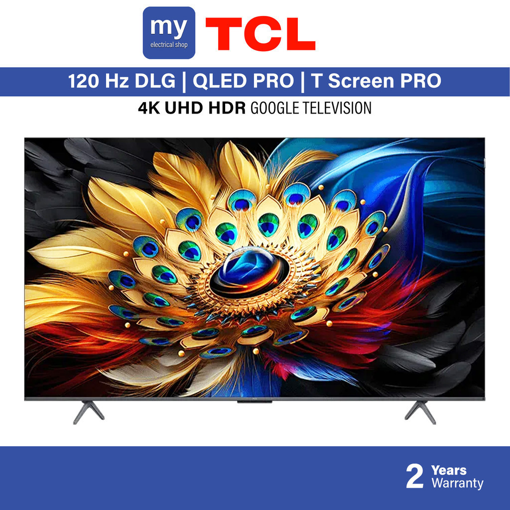TCL 65 Inch QLED PRO Quantum Dot 4K UHD HDR Google TV 65c655 | Shopee ...