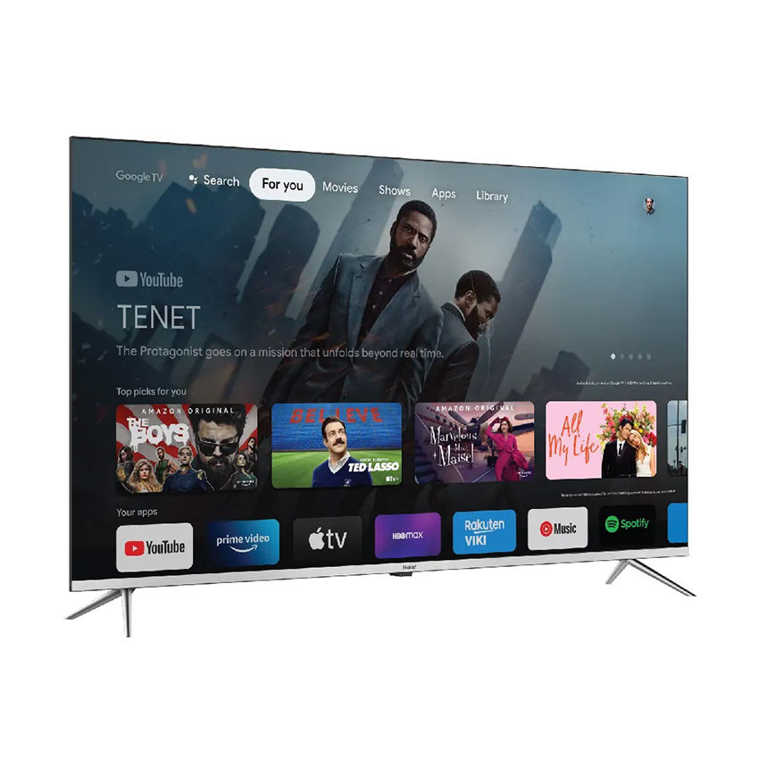 Haier 75" 4K UHD HDR Smart Android Google HQLED TV H75P750UX | Shopee ...