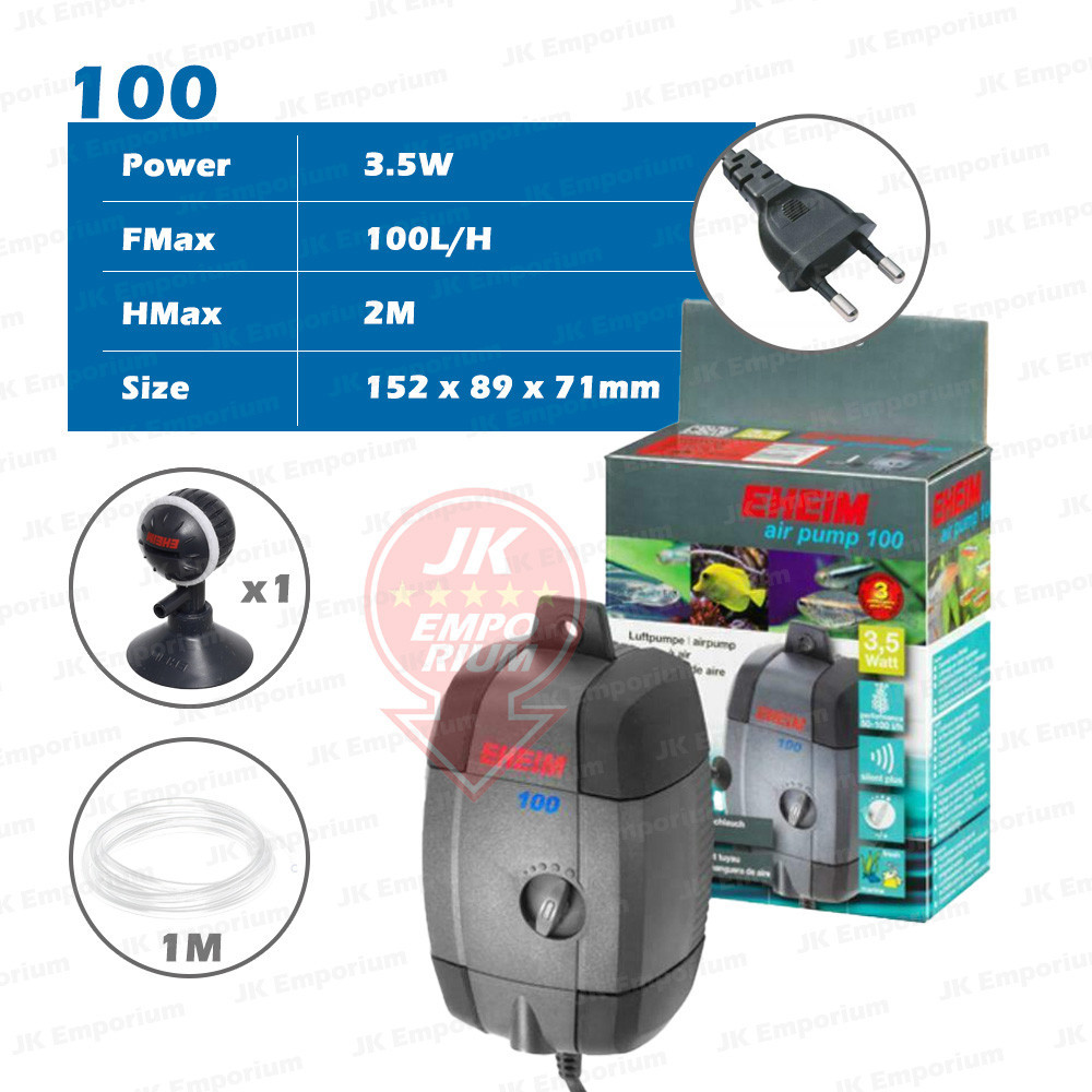 Eheim Air Pump 100 200 Quiet Made In Germany Aeration Fish Tank ...