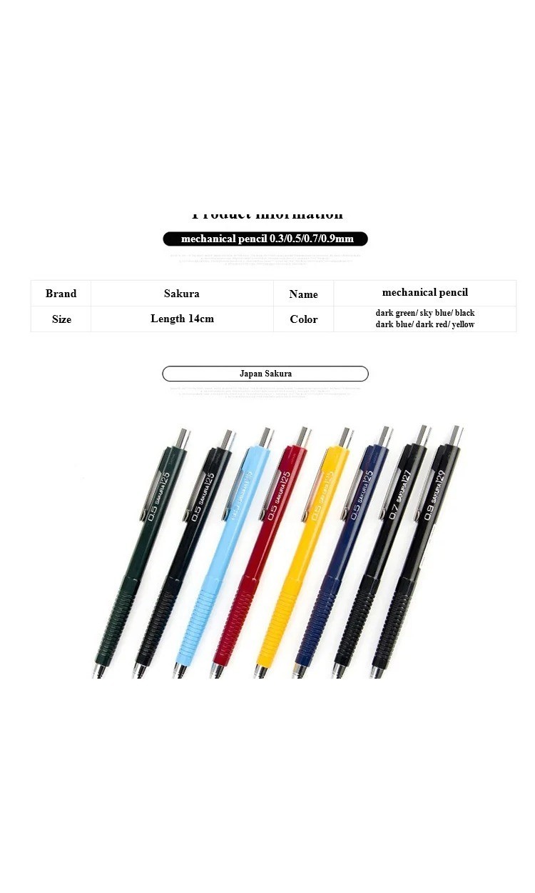 AngleMark Multi-function Mechanical Pencil Press Automatic Pencil Activity Student Pencils ...