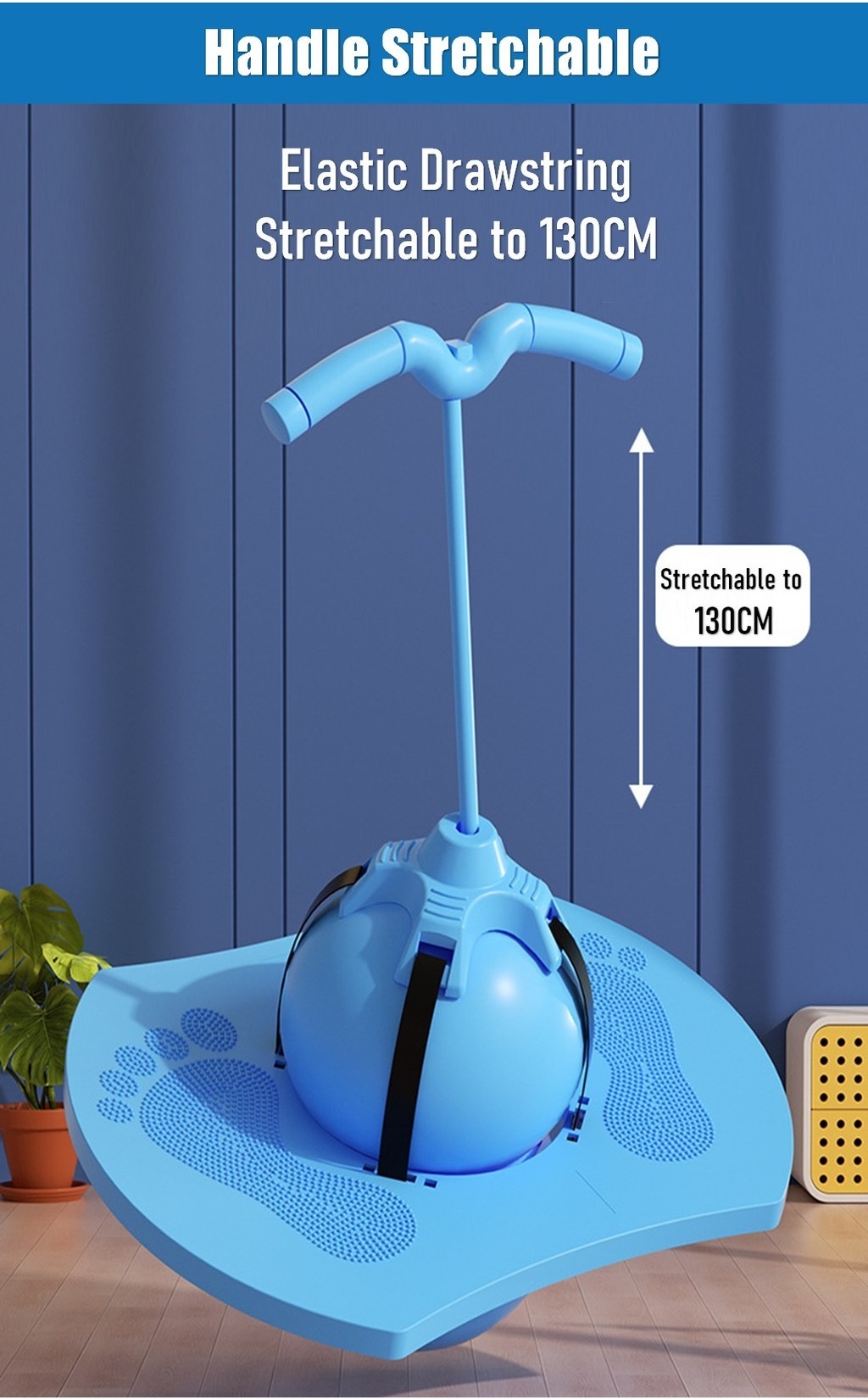 Jumping Ball Sensory Balance Bounce Frog Rabbit Training High Jump Grow ...