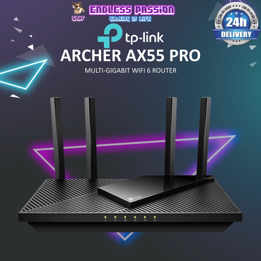 TP-LINK Archer AX55 Pro AX3000 Multi-Gigabit Wi-Fi 6 Router with Two 2.5G Ports | Shopee Malaysia