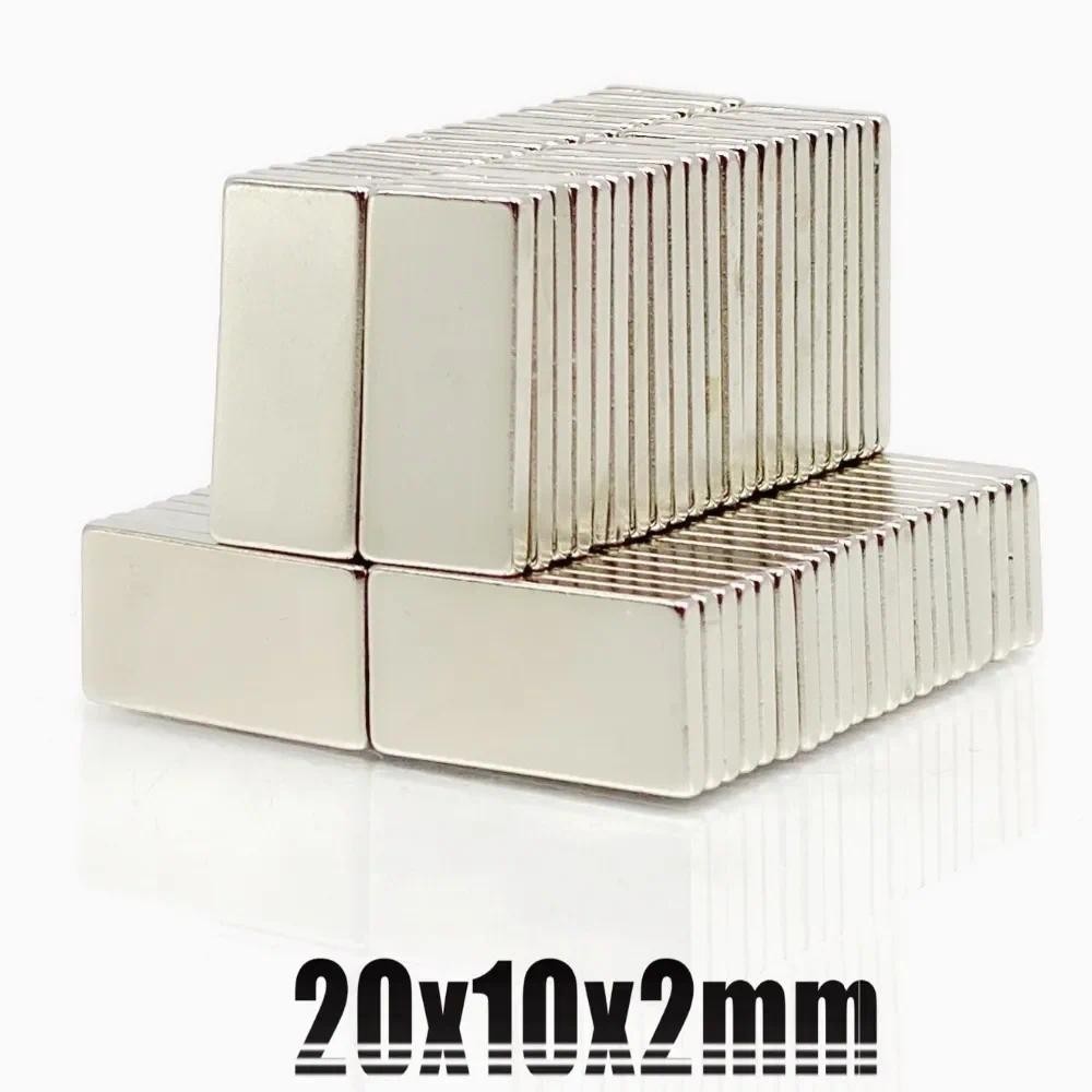 Small N35 Block Neodymium Rectangular Magnet NdFeB Super Powerful ...