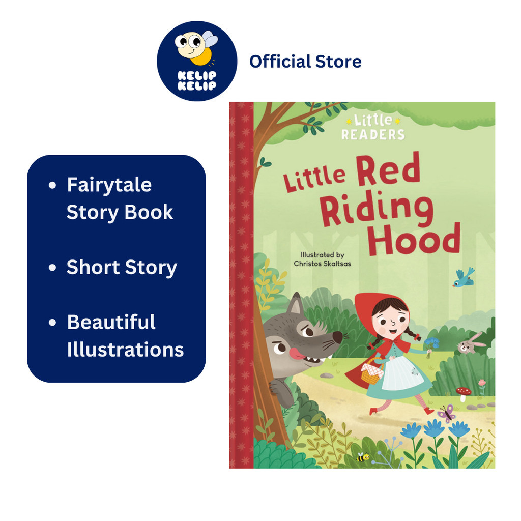 Little Readers Little Red Riding Hood Story Book for Kids to Read ...