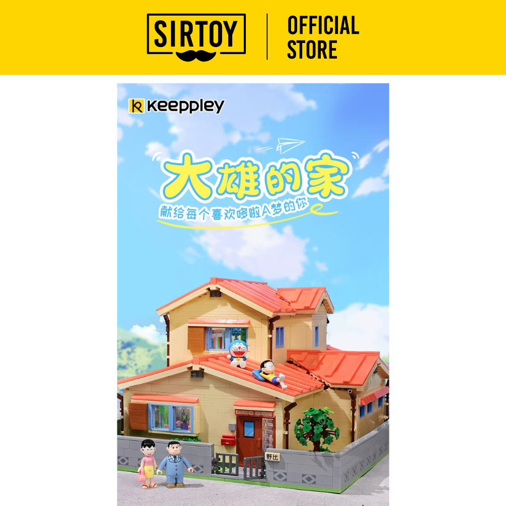 Keeppley Doraemon Nobita’s Family House 野比大雄哆啦A夢的家 | Shopee Malaysia