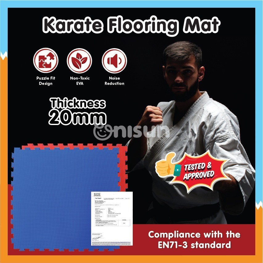 KARATE MAT 空手道 | Premium 2cm EVA Foam Interlocking Puzzle Mats | Safe ...