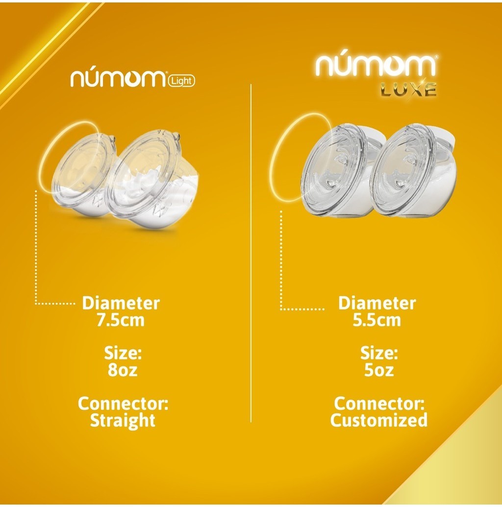 Numom Luxe Double Electric Breastump Handsfree Breastpump Ready Stock ...