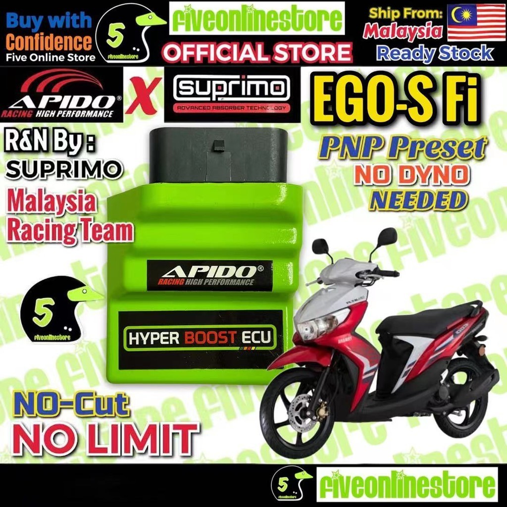 EGO S Fi EGO-S Apido X Suprimo Racing Hyper Boost ECU PNP No Dyno No ...