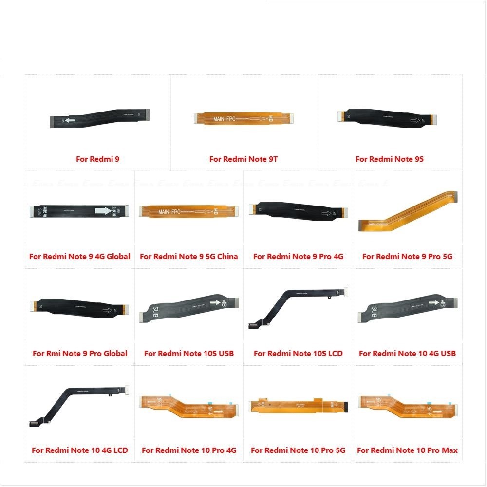 Main Board Motherboard Connection Flex Cable For XiaoMi Redmi Note 9 9T ...