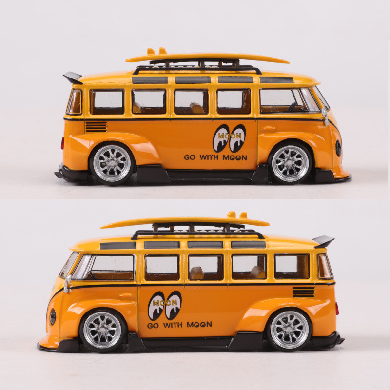 LF 1:64 Volkswagen Bus VW RWB T1 Wide Body Modified Version Simulation ...