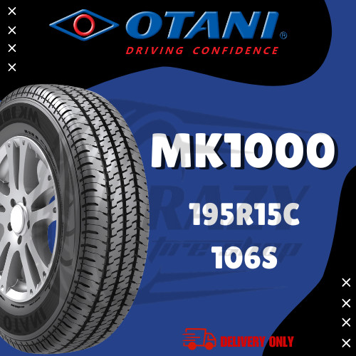 【195R15C】🚗OTANI MK1000🚗CAR KERETA TYRE TIRE TAYAR SIZE MADE IN THAILAND ...