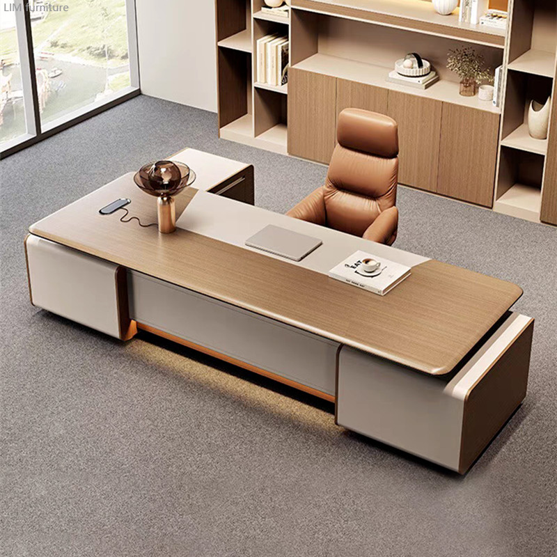 High-end Desk Boss Desk Executive Desk President Manager Office Desk ...