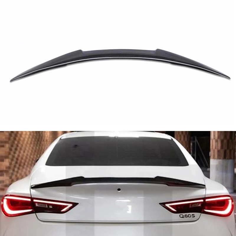 Car Rear Trunk Lid Spoiler Wing Tailgate Trim Splitter Lip Auto Kit For ...